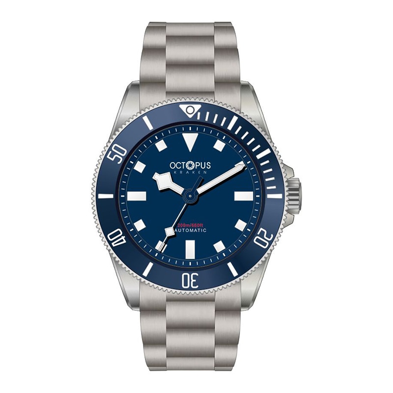 Octopus BB58 Titanium Watch For Men 39mm Vintage PT5000 Movement ...