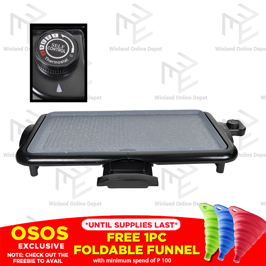 Hanabishi Original Non-Stick Electric Griller Samgyupsal Barbeque Grill ...