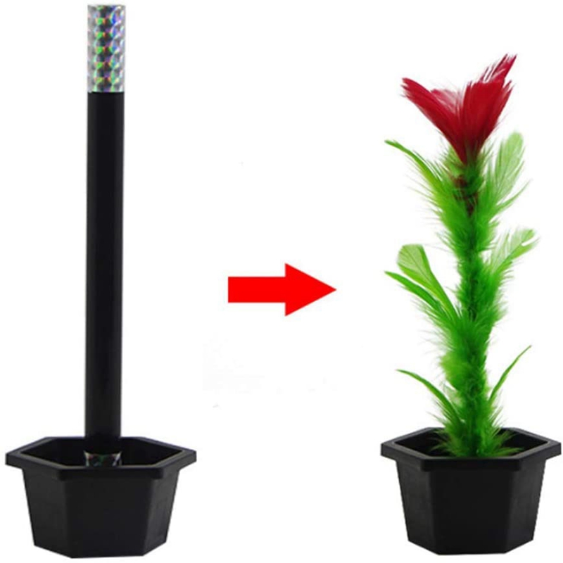 Magic Stick to Flower Easy Magic Trick Toys Prop Funny Toys for Adults ...