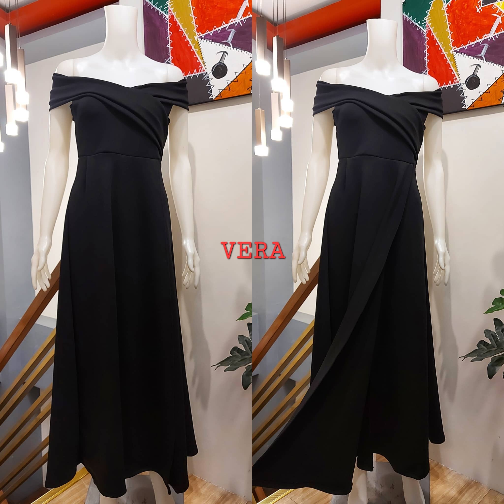 FRONT SLIT vera /bridal dress/debut dress /entourage/bridesmaid, formal ...