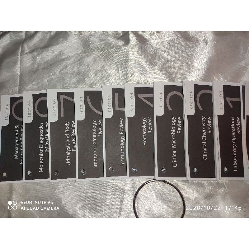 RMT Medicine MedTech Polansky Quick Review Cards for Medical Laboratory ...