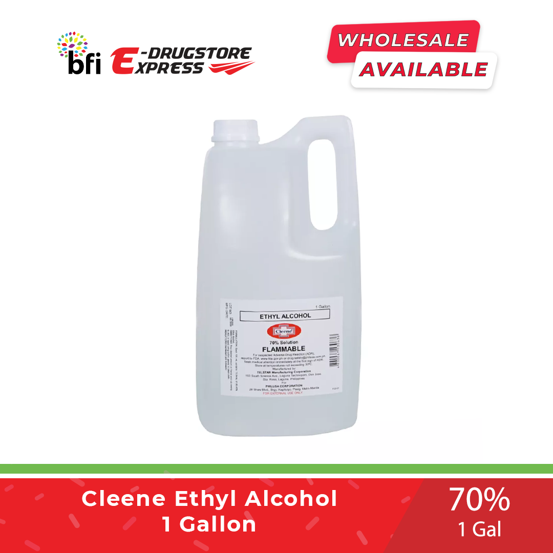 BFI E-Drugstore Cleene Ethyl Alcohol 70% 1 Gallon [LOWEST PRICE ...