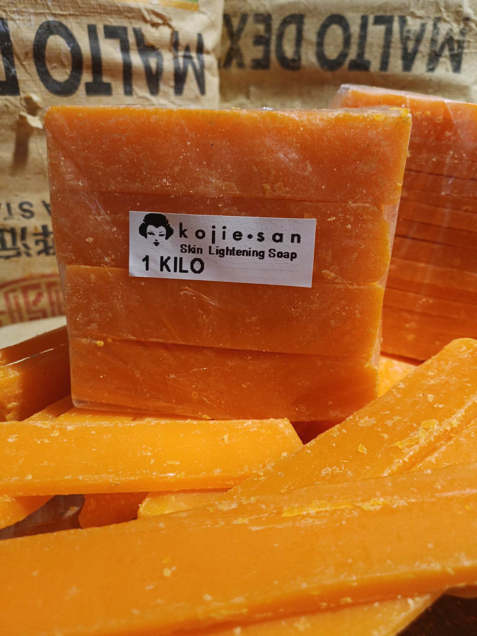 [Belt Cut] 1 Kilo SCRAP KOJIE-SAN Kojic Soap Authentic Kojiesan Scrap ...