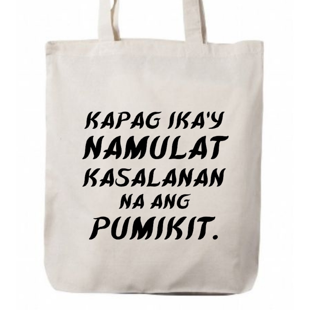 MAKABAYAN TOTEBAGS Pilipinas Kong Mahal Canvas Tote Bags Filipino ...