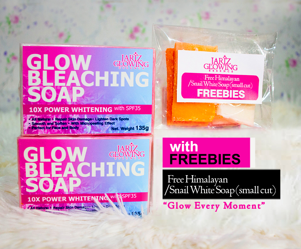 Glow Bleaching Soap 10x Power Whitening with Collagen plus SPF 35 ...