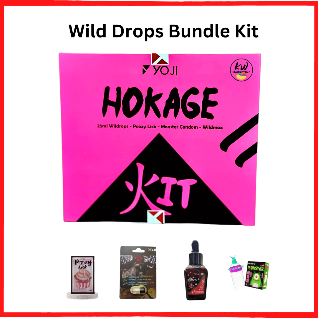 Hokage Yoji Kit Original Wild Drops for Women 25ml Promo Bundle Kit ...
