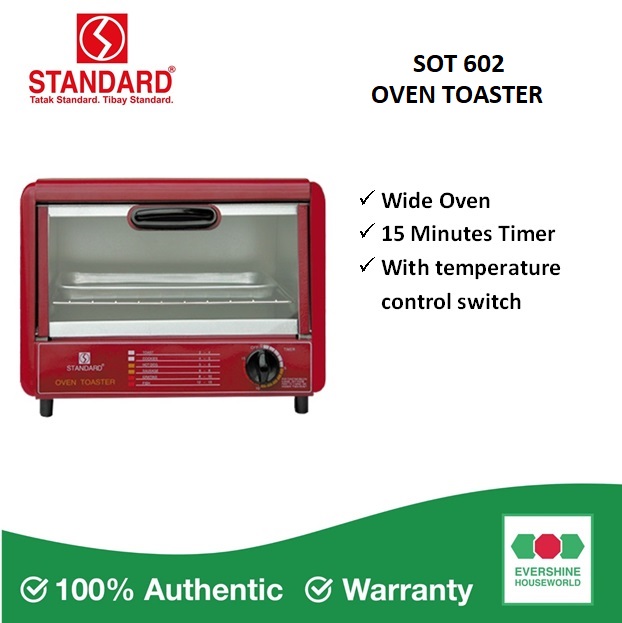 STANDARD OVEN TOASTER SOT-602 | Lazada PH