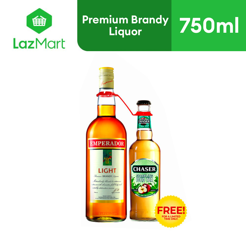 Emperador Light 750ml with FREE Chaser 330ml Bundle | Lazada PH