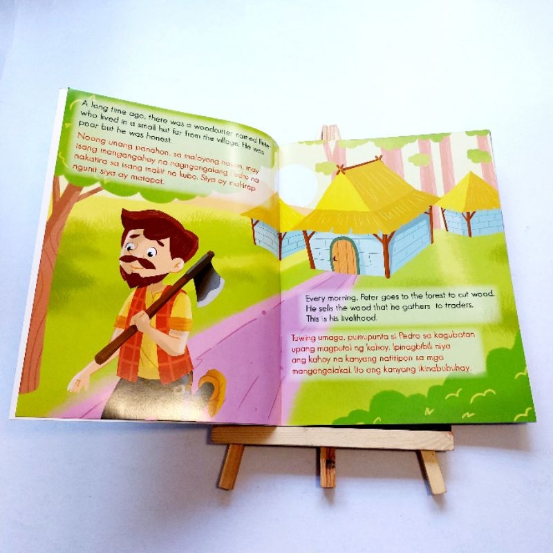 durable Aesop's Fable Well-loved Collection Story Book Set of 4 Pabula ...