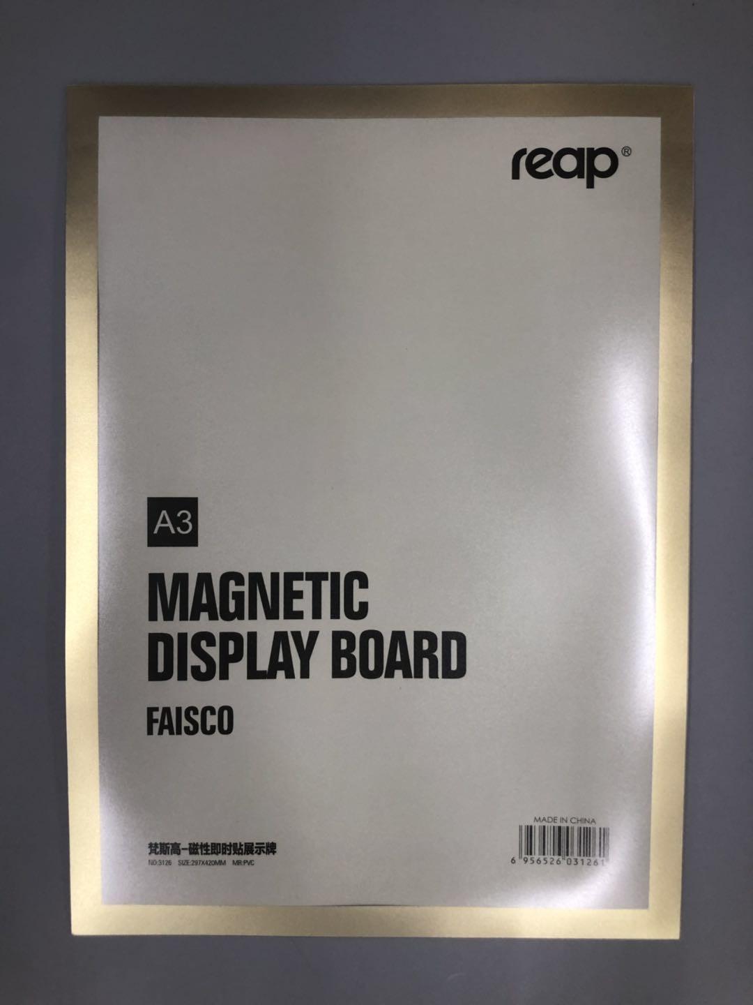 Multi-function A4 A3 Magnetic Photo Frame Edge Picture Frame Wall ...