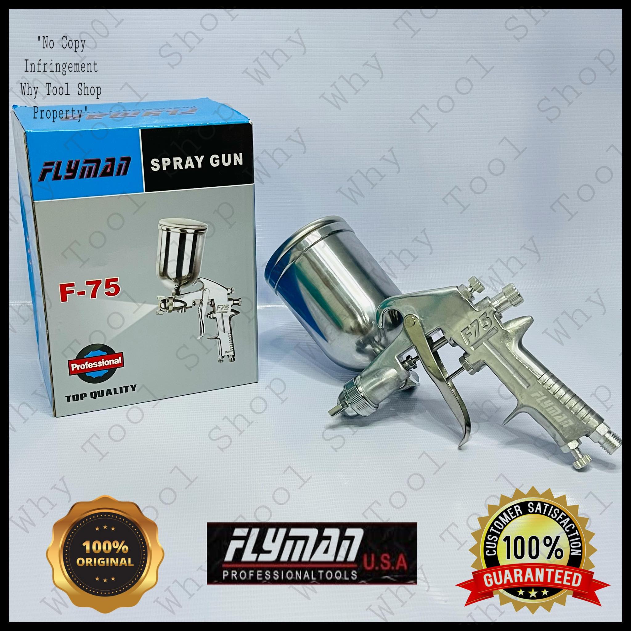 why tool shop Flyman F75 Pneumatic Spray Gun | Lazada PH