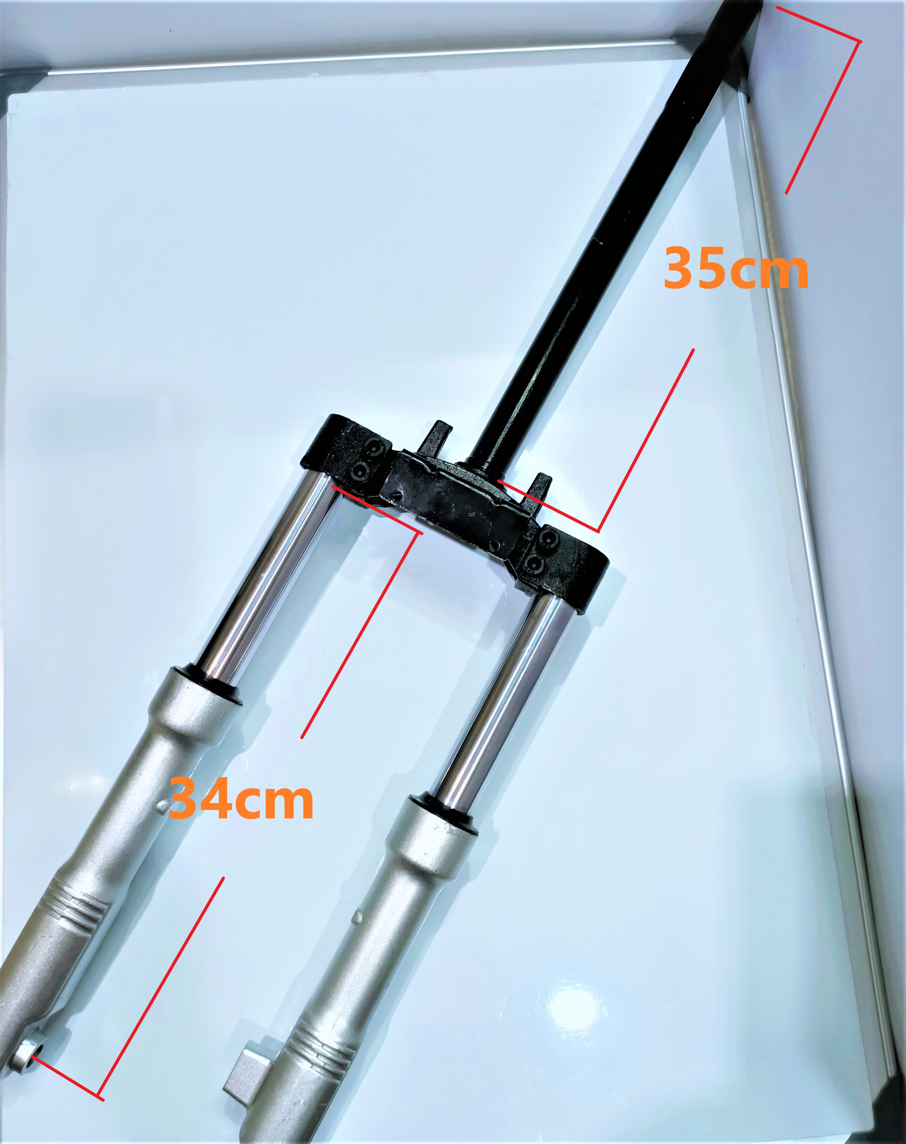ebike front fork, hydraulic telescopic for scooters like romai apple ...