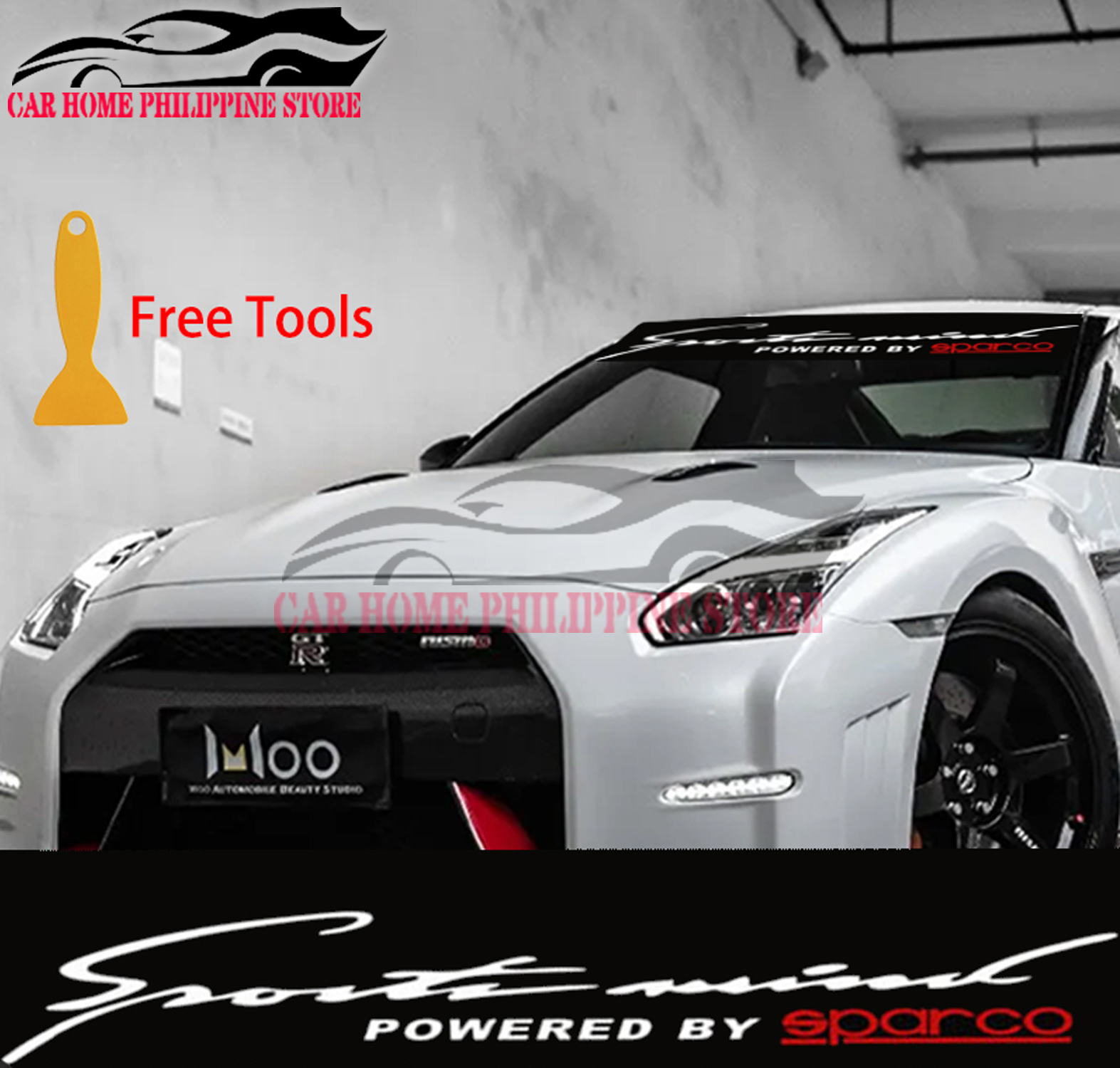 Windshield Decal Sticker Reflective Decoration Decals Car Stickers ...