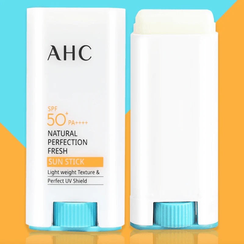AHC spf50 sunstick sunscreen for face Natural Perfection Double Shield ...