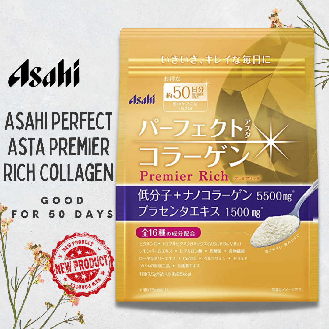 Asahi Perfect Asta Collagen Powder Premier Rich Collagen Powder | Lazada PH