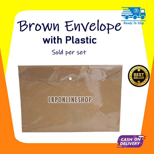 Brown Envelope with Plastic Envelope | Lazada PH