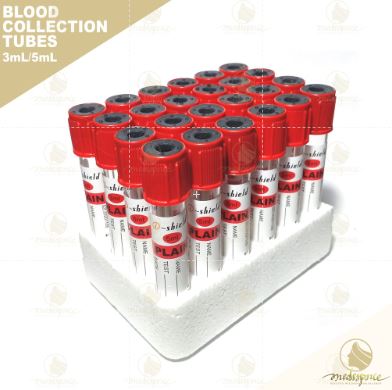 Evacuated Blood Collection Tubes 3ml /4ml/ 5ml/ 1.8ml/ 2.4ml | Lazada PH