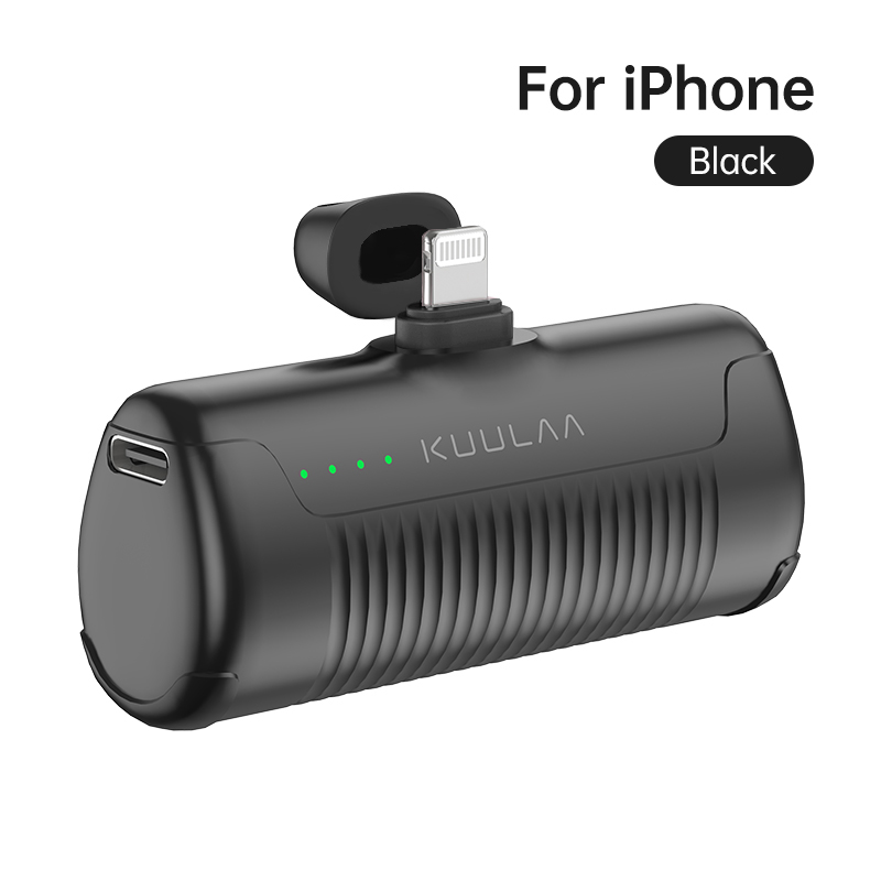 KUULAA Original 4500mAh Power Bank With Built in Cord Fast Charging ...