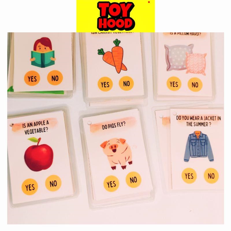 WH and Yes or No question speech therapy flash cards vocabulary and ...