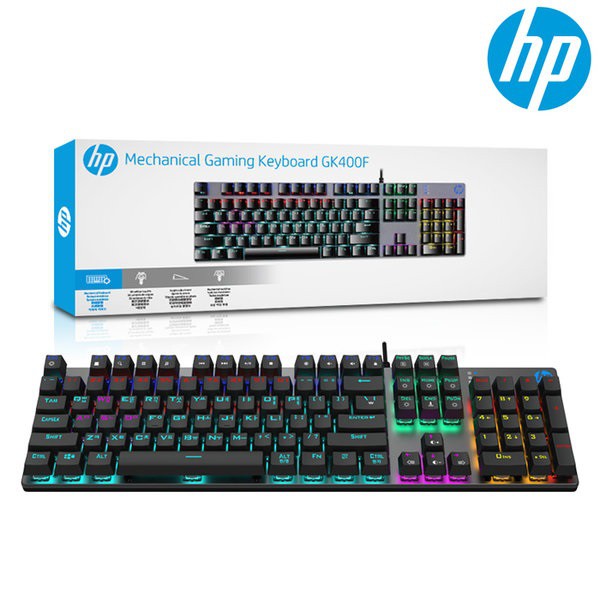 Hp mechanical Keyboard GK400F ( GAMING MECHANICAL KEYBOARD ) ( BLUE ...