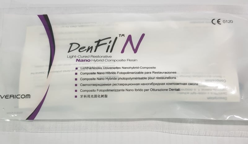 Denfil Nano Hybrid Composite Resin Light Cured Restorative A3 Shade ...
