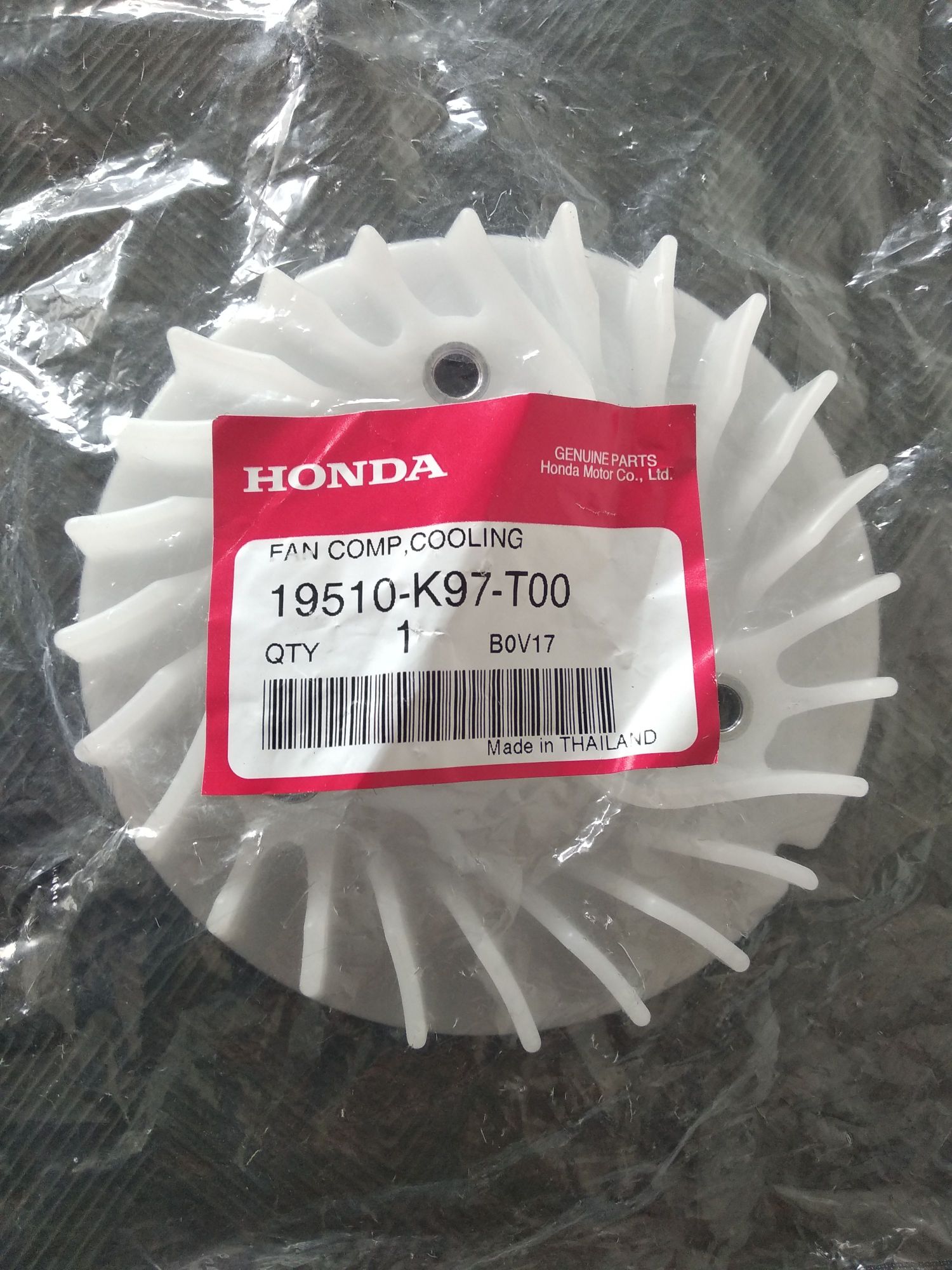 HONDA CLICK 125/150 PCX150 AV150 COOLING FAN 19510-K97-T00 | Lazada PH