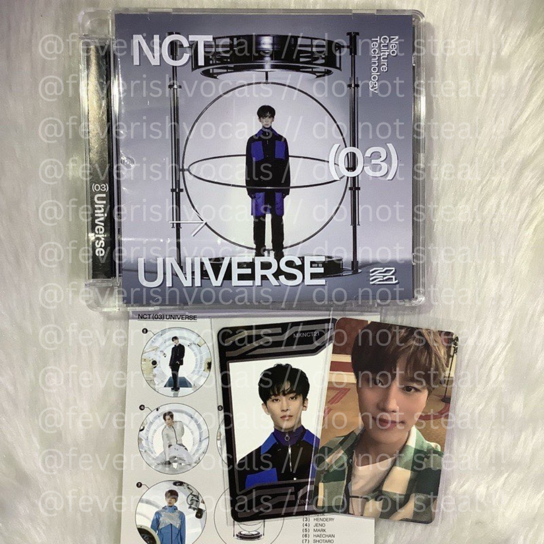 Nct The 3rd Album Universe Jewel Case Mark Ver Unsealed With 4397