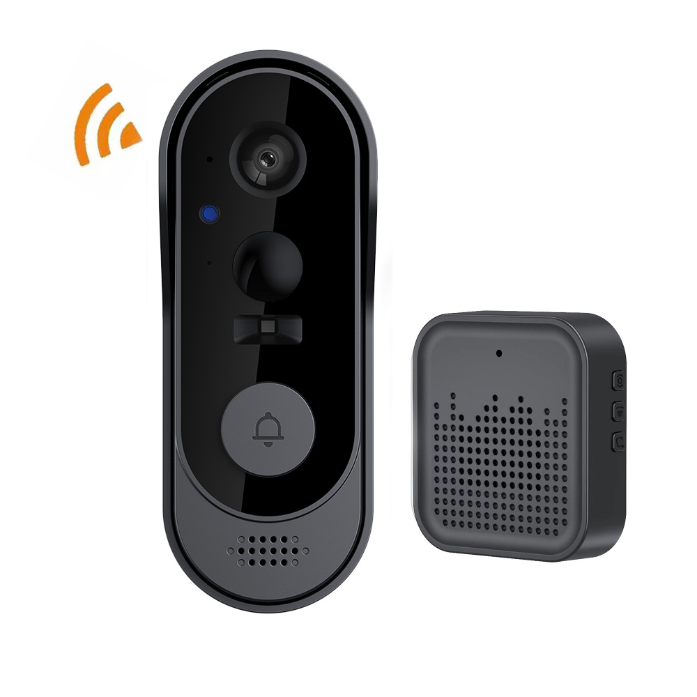 Video Intercom Doorbell, Real Time Monitoring 70° View Angle DC5V 2A ...