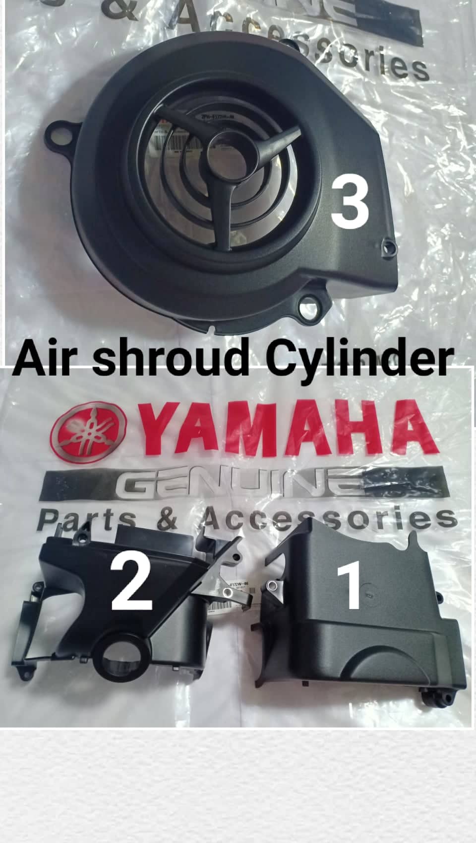 AIR SHROUD CYLINDER 1,2,3 FOR MIO, SOUL, NOUVO, FINO (SET) | Lazada PH