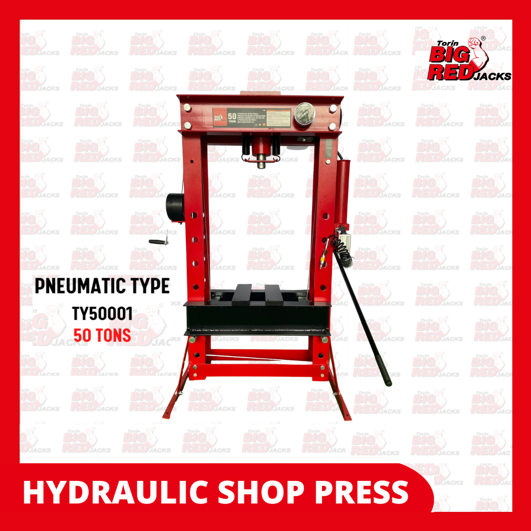 Big Red Hydraulic Shop Press | Lazada PH