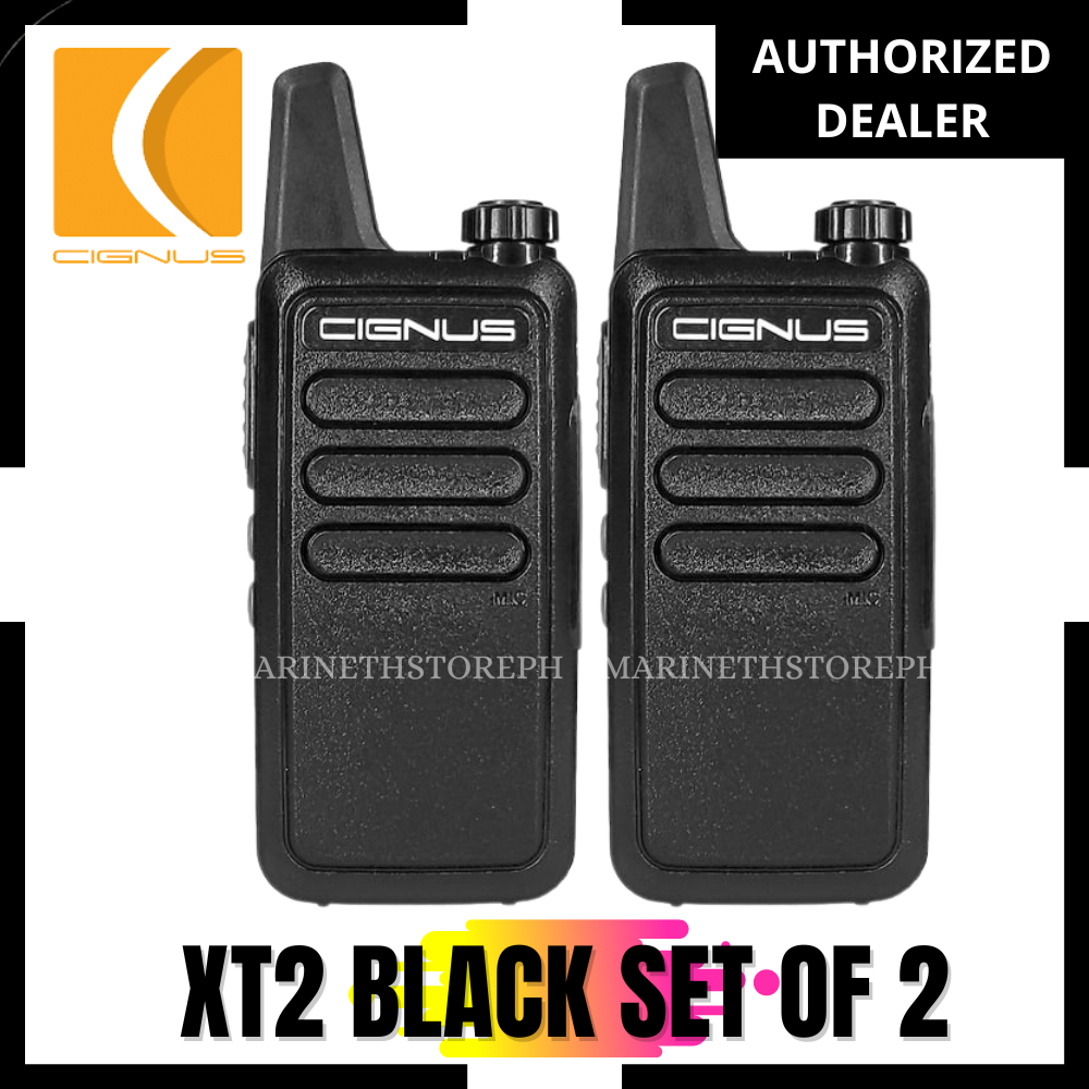 BUY 1 TAKE 1 Cignus XT-2 | XT2 2 Watts Two Way Radio UHF NTC Type ...