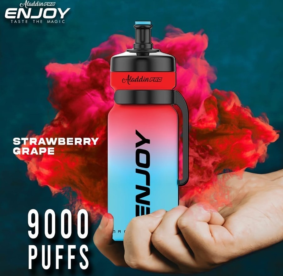 ALLADIN PRO ENJOY 9000 PUFFS 5% DISPOSABLE (ADJUSTABLE AIRFLOW ...