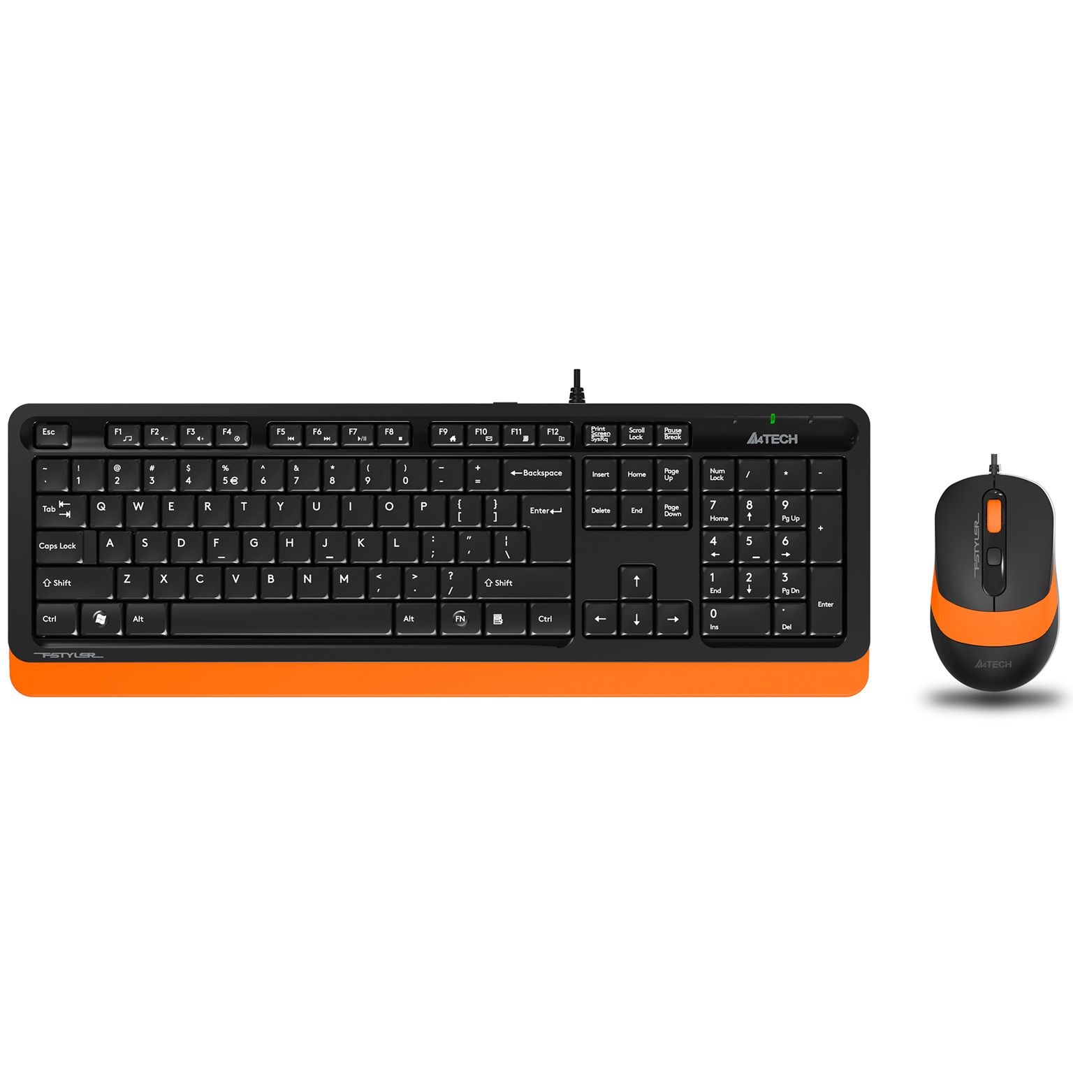 A4tech F1010 Styler Sleek Multimedia Comfort Keyboard and Mouse Combo | Lazada PH