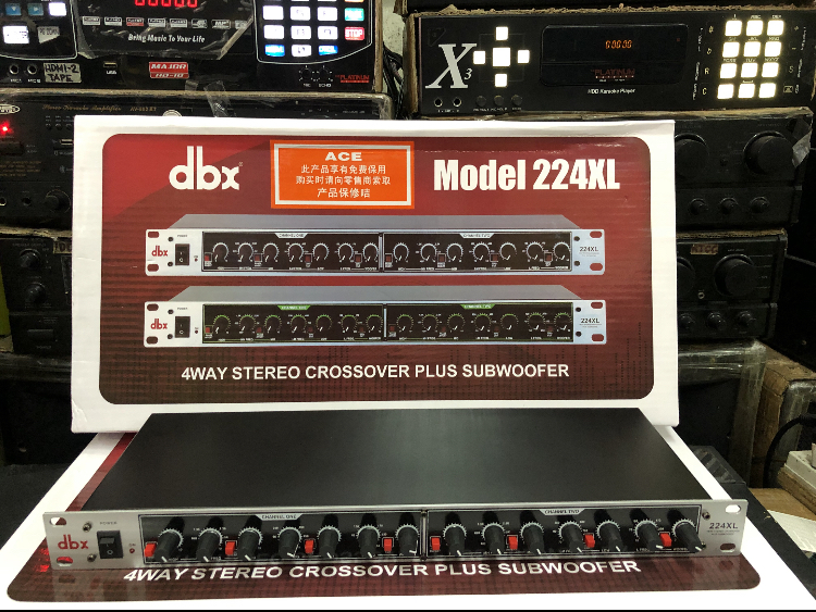 DBX 224XL 4Way Crossover Plus Subwoofer Out (black) | Lazada PH