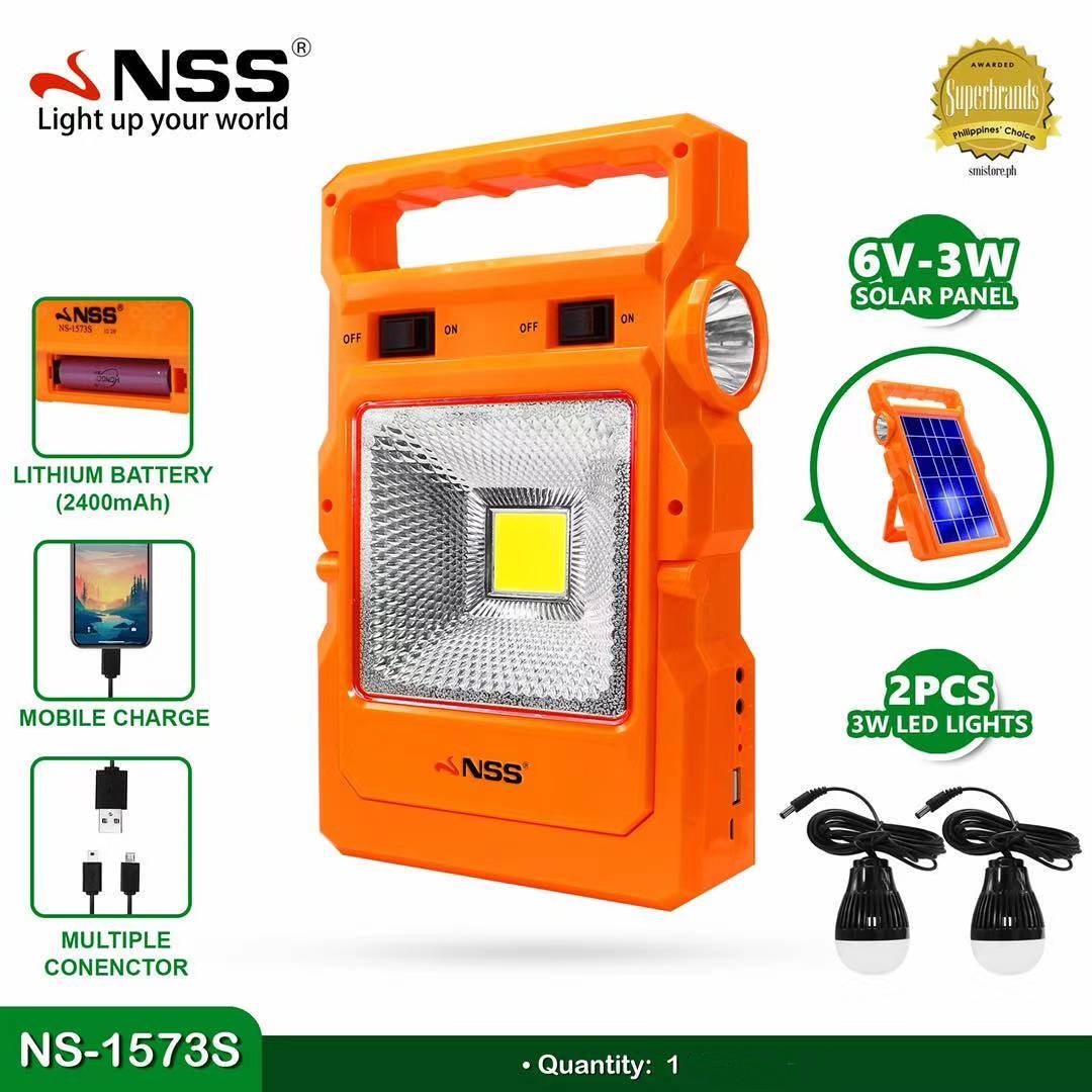 Solar Panel Flashlight with Emergency Light with 2 Pcs FREE 3W LED ...