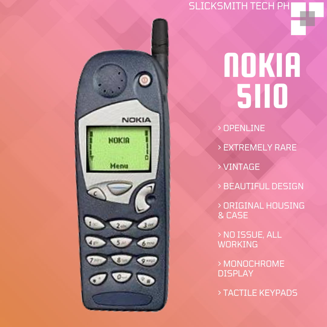 Original Nokia 5110 Factory Unlock | Vintage Phone | Lazada PH
