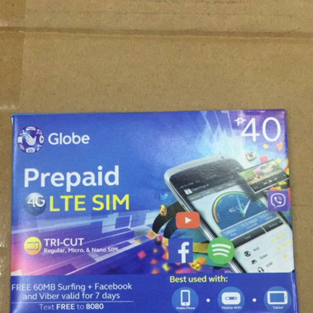 Globe SIM card Globe SIM card | Lazada PH
