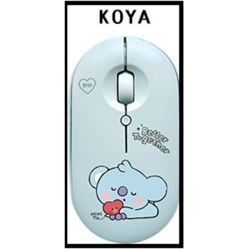 2022 KPOP BTS BT21 Cute Cartoon Wireless Mouse Usb Optical Computer ...