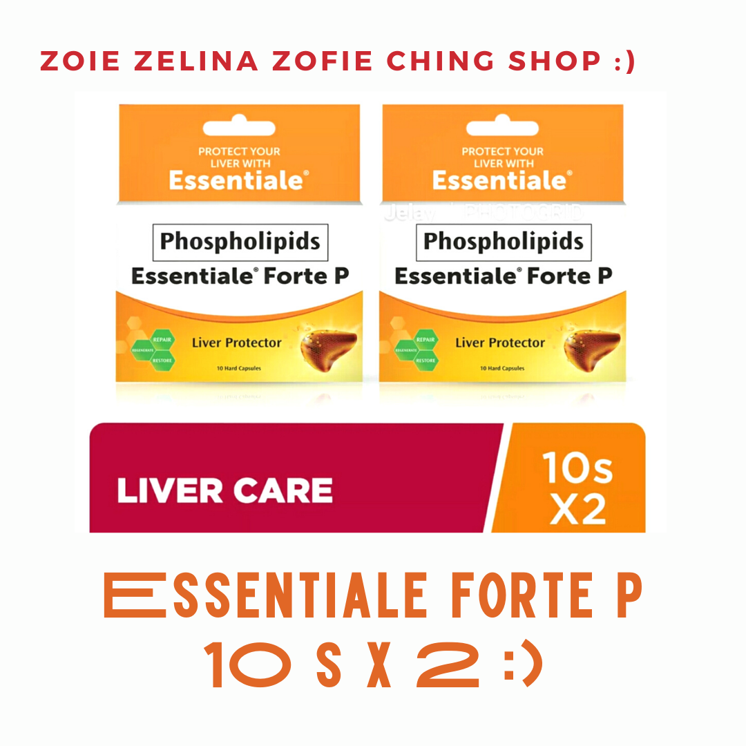 ESSENTIALE FORTE P Phospholipids 300 mg 10 Capsules x 2 | Lazada PH