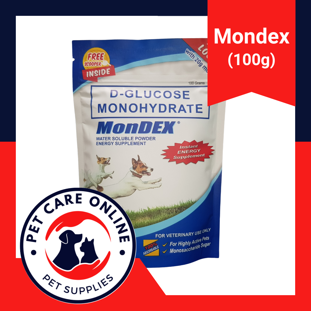 Mondex 120g (100+20g) Dextrose Powder for Dogs and Cats, 100g | Lazada PH