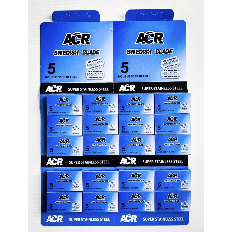 ACR Swedish Double Edge Blades 100 pcs | Lazada PH