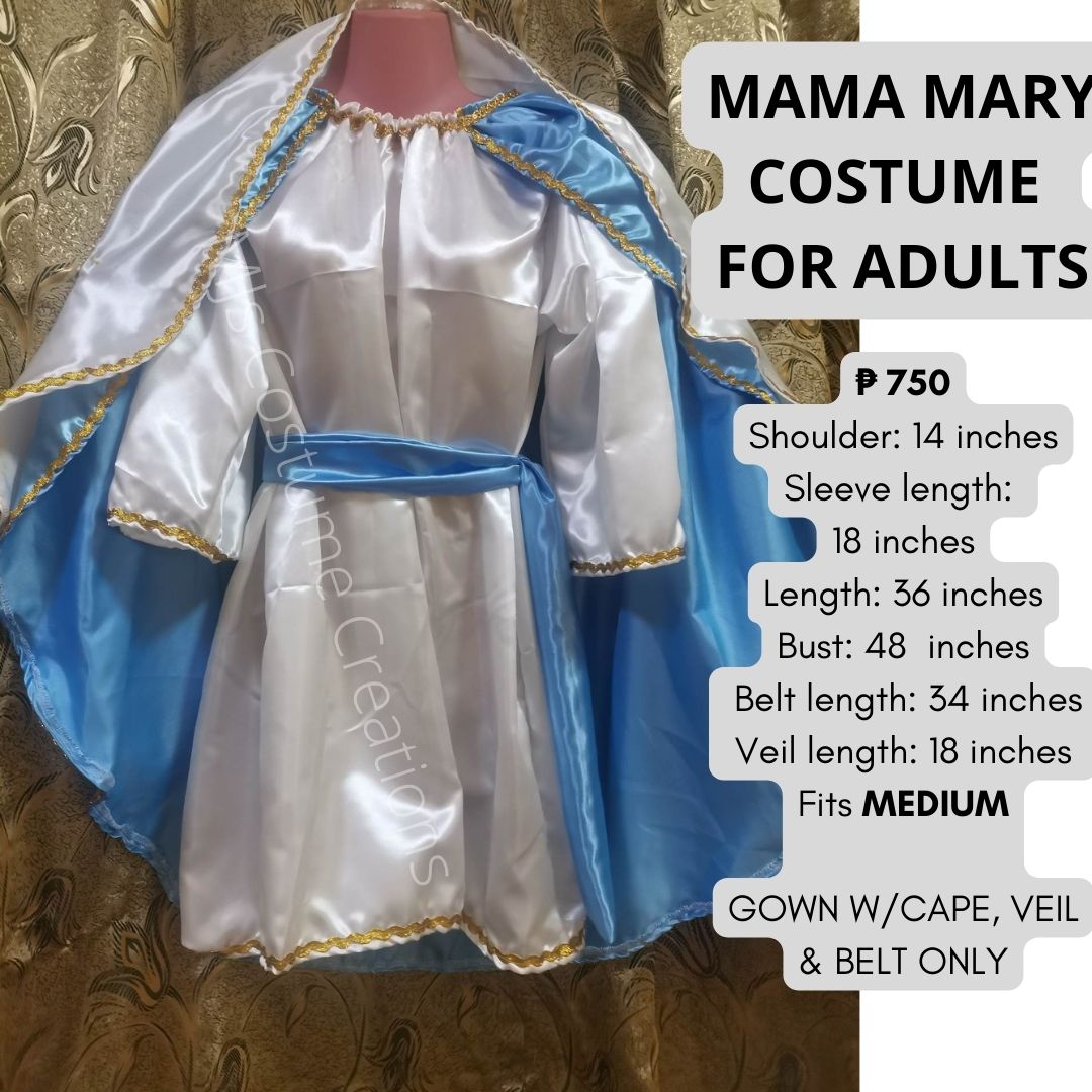 MAMA MARY COSTUME FOR KIDS TO ADULT | Lazada PH