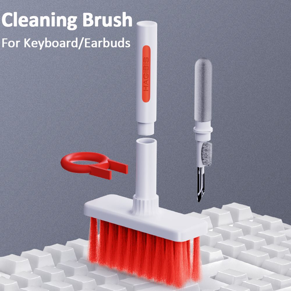 5 in 1 Keyboard Cleaning Brush Computer Earphone Cleaning Pen Keyboard ...