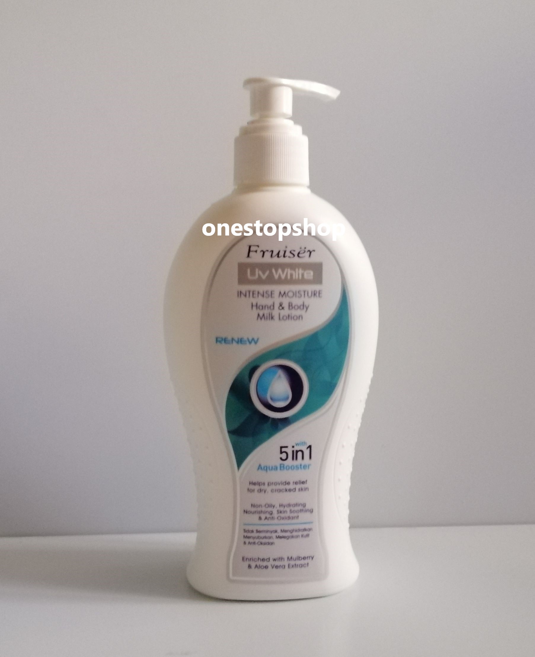 Fruiser UV White Intense Moisture Hand and Body Milk Lotion 400ml 5 in ...