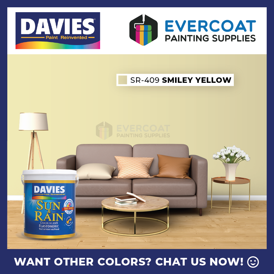 Davies Paints Sun & Rain 1-Liter (Creams & Yellows) | Lazada PH