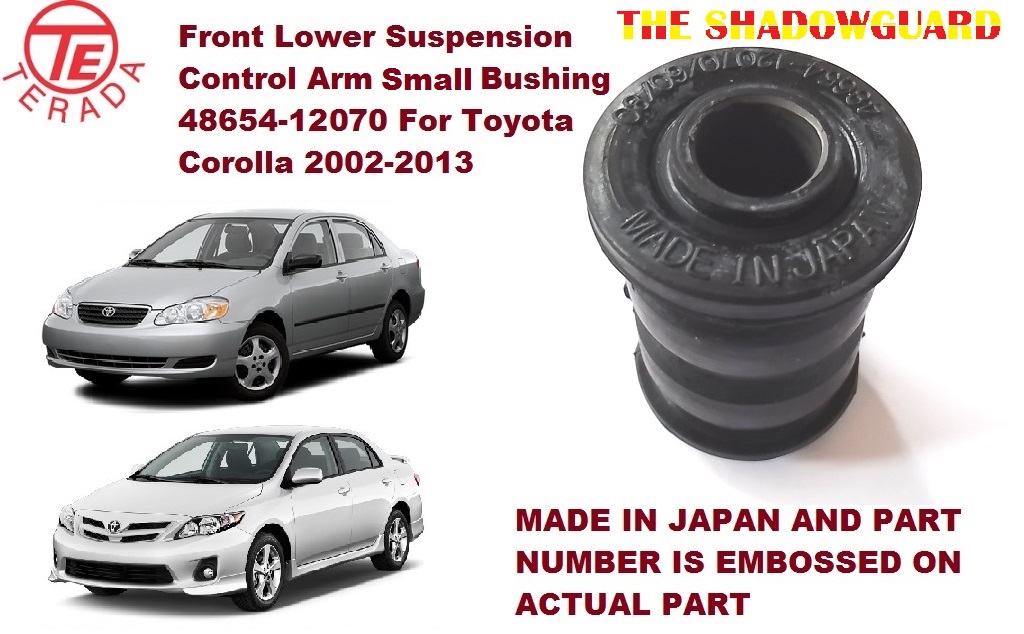 Front Lower Suspension Control Arm Small Bushing 48654-12070 For Toyota ...