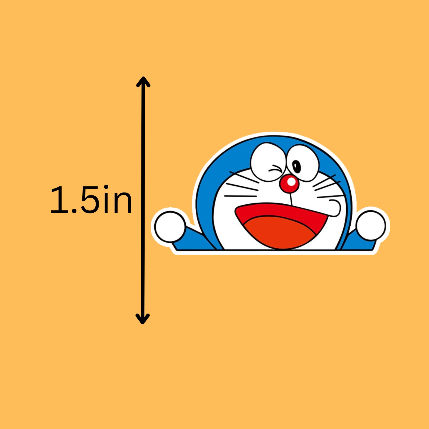 Doraemon Stickers for your tumblers, laptop, notebooks, etc ...