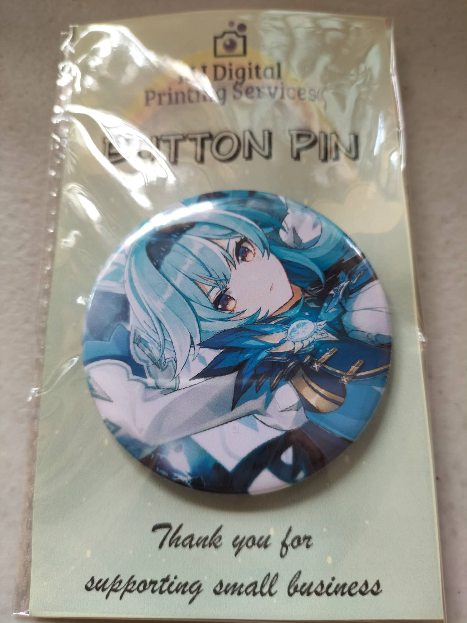 Genshin Impact Character Button Pins - Eula | Lazada PH