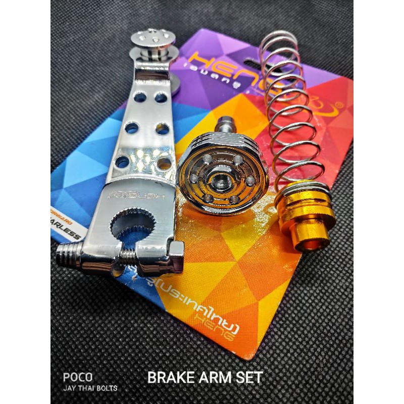 ☑️HENG BRAKE ARM/ADJUSTER/SPRING SET MIO/NOUVO/AEROX | Lazada PH