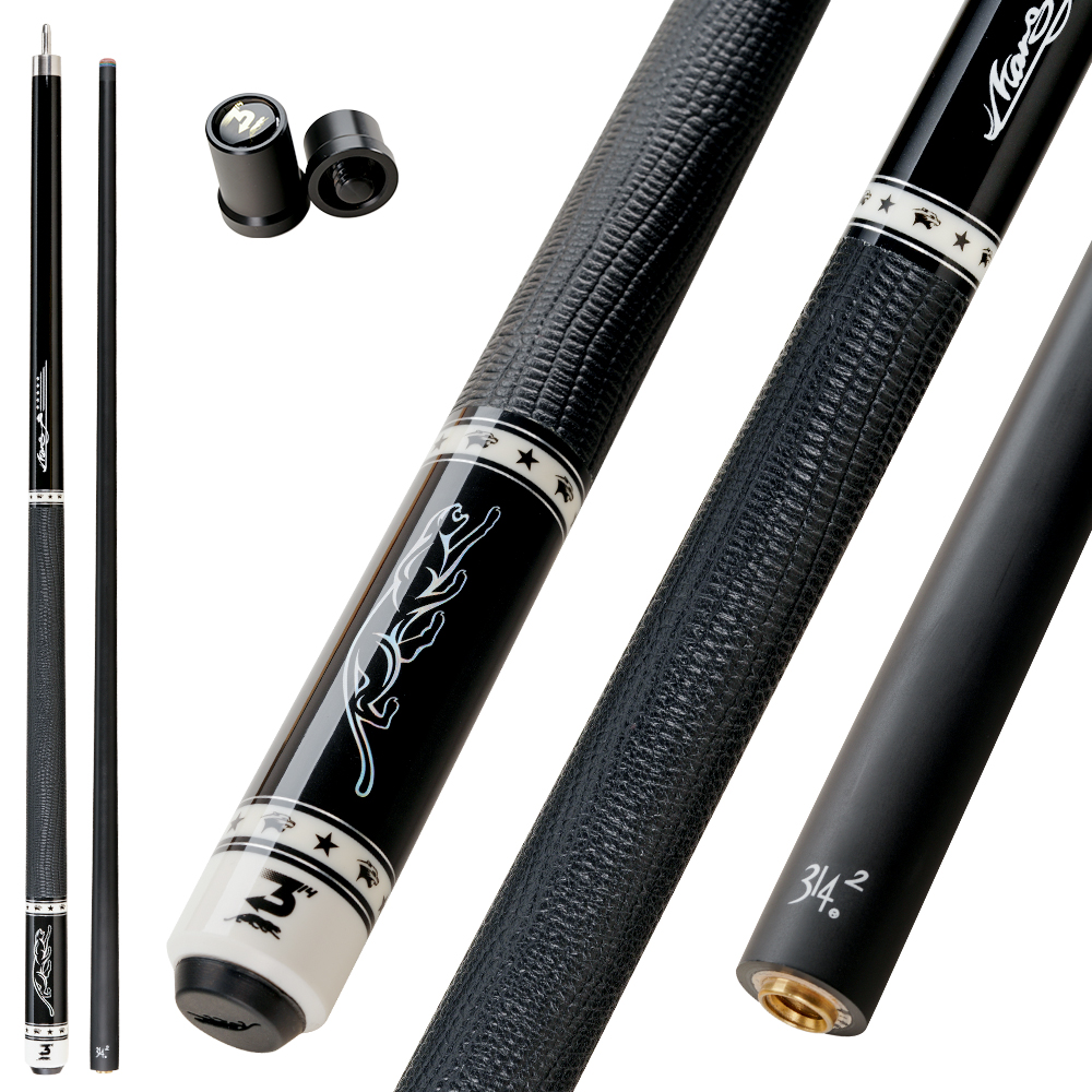 PREOAIDR 3142 XINGBAO Billard Pool Cue Maple Carbon Shaft Black ...